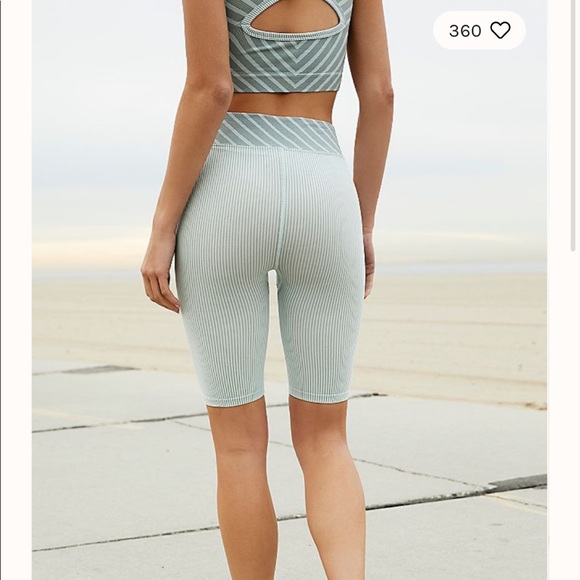 Free People | Shorts | Free People Seamless Ohana Bike Ribbed Shorts ...